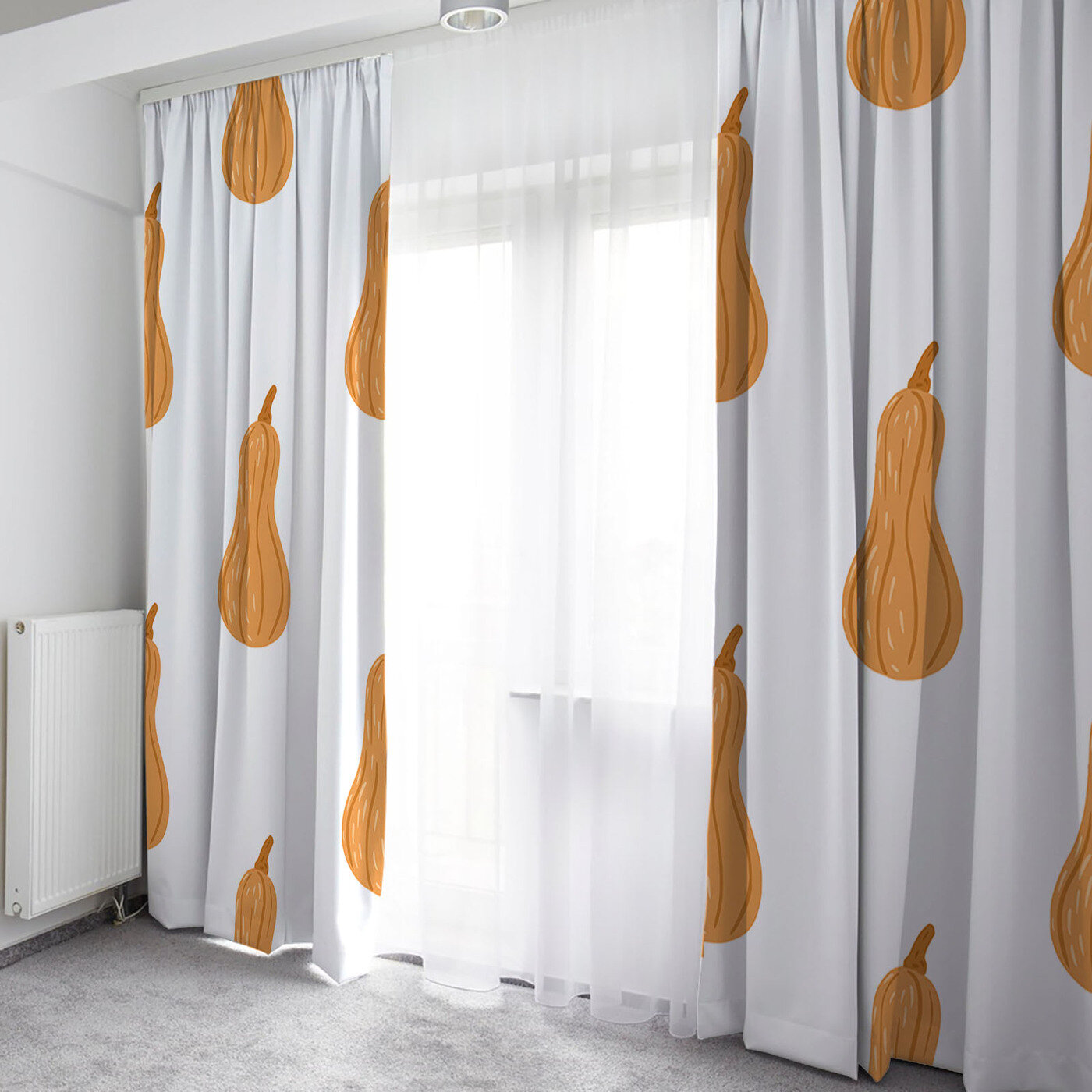 Шторы (фотошторы) из габардина, 290х220 см, Good Room