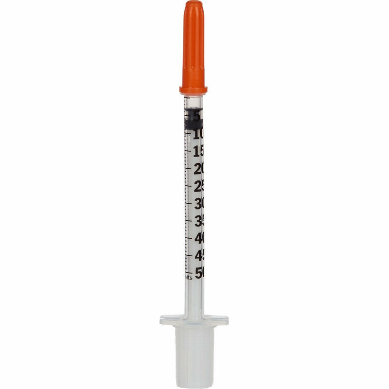 Шприц инсулиновый U-100 0,5мл 31G(0,25х6) инт. 10шт/уп BD, 1026287