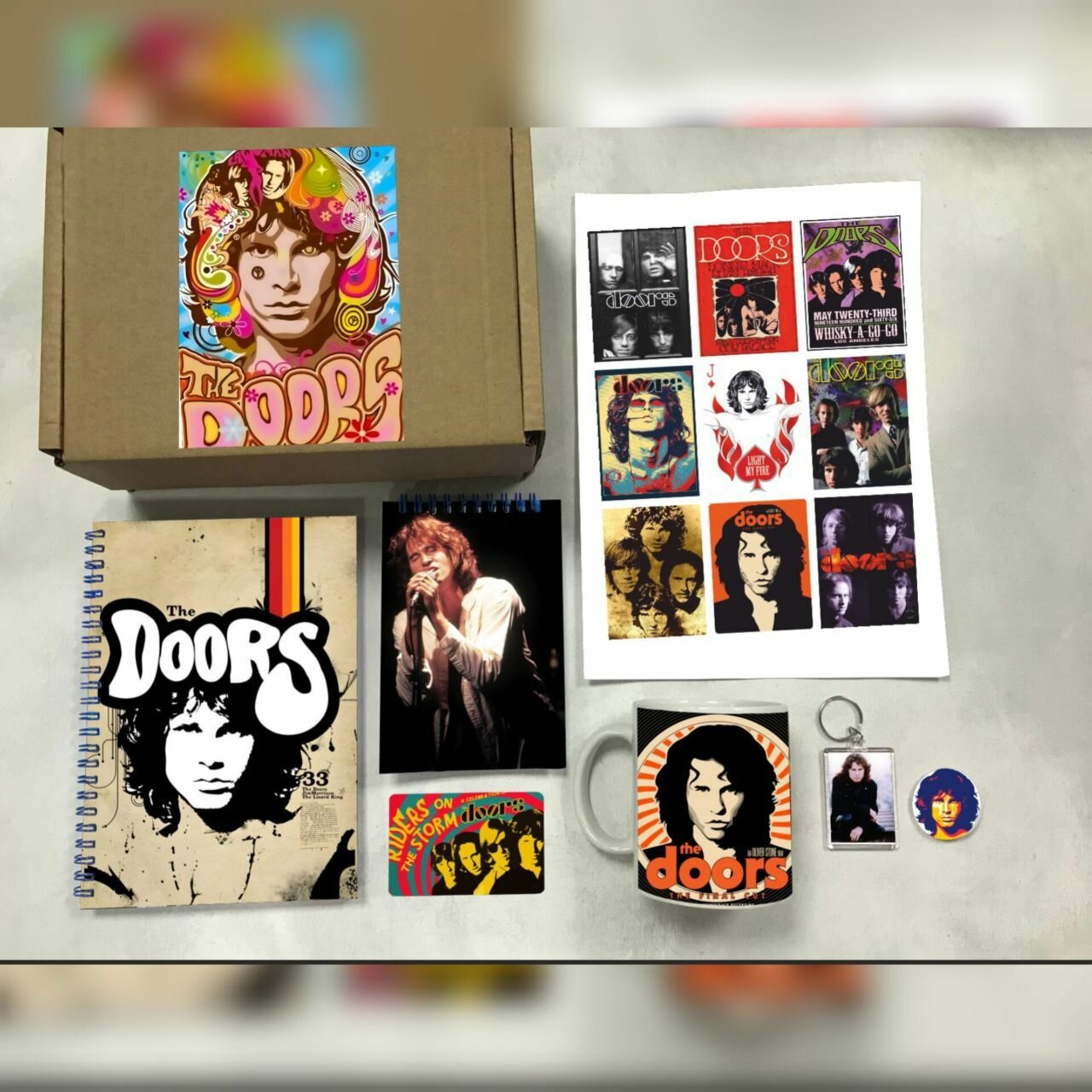 Подарочный бокс-Б3 "The Doors", Jim Morrison (Джим Моррисон)