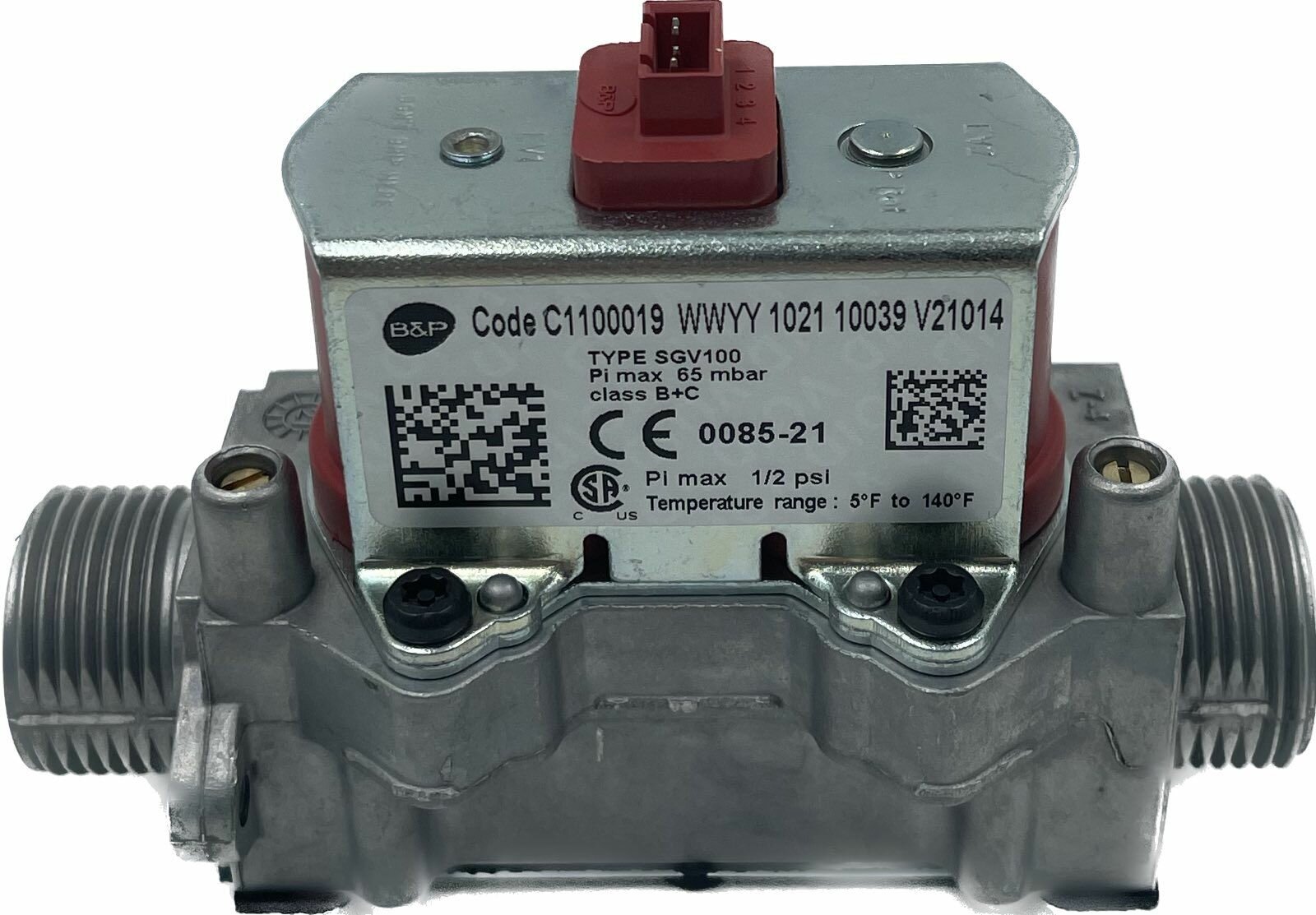 710089600 Клапан газовый B&P SGV100