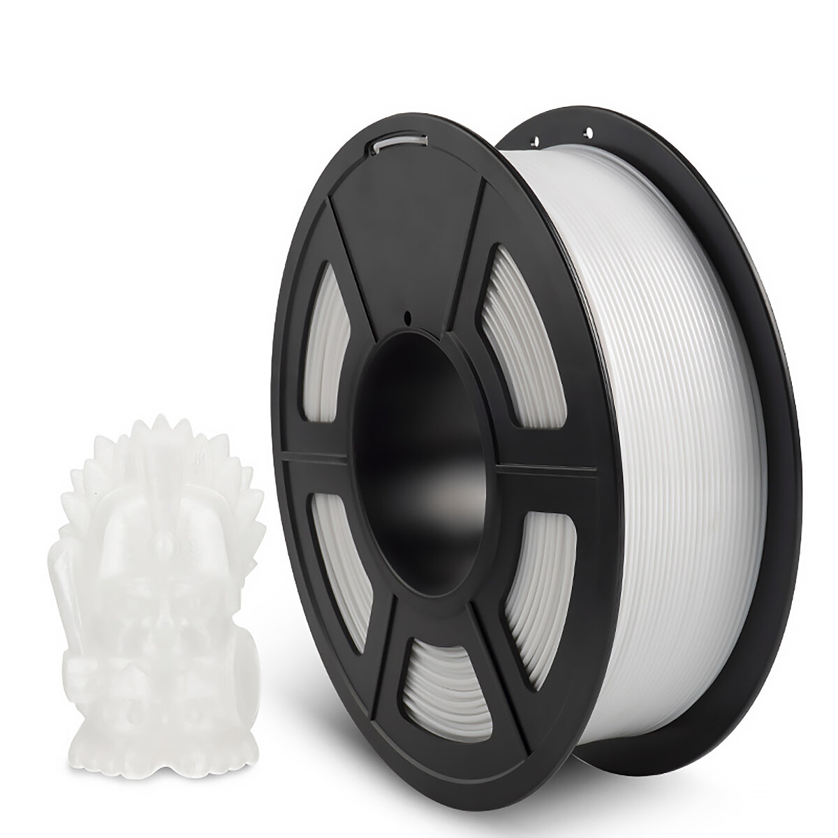 Филамент NVPRINT PETG White для 3D печати диаметр 1.75мм длина 330 метров масса 1 кг