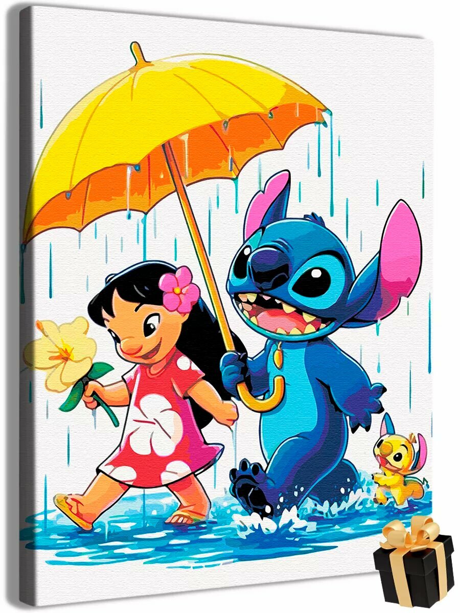 Картина по номерам Лило и Стич