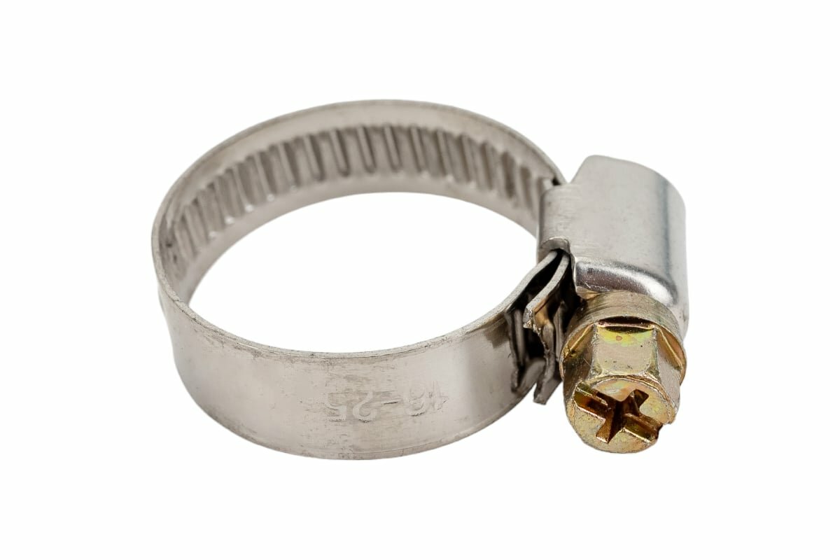 Gigant Червячный хомут нержавеющий 16-25 мм, размер 9 W2, набор 25 шт G/1/42