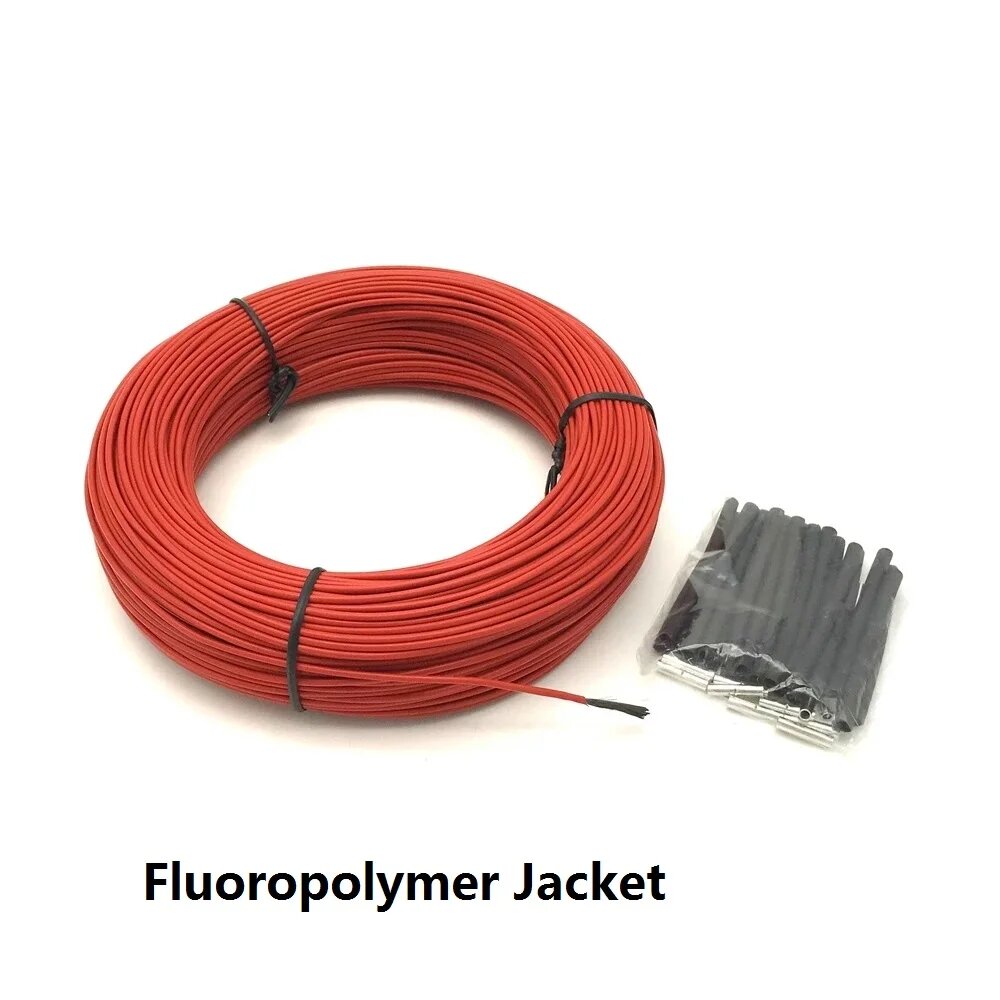 Minco Heat инфракрасный нагревательный провод 12K 33 Ohm, Fluoropolymer Jacket, 100m