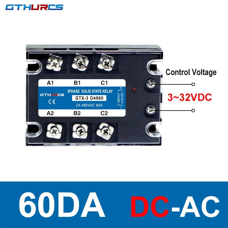 Трифазное твердотельное реле GTX 3-SSR