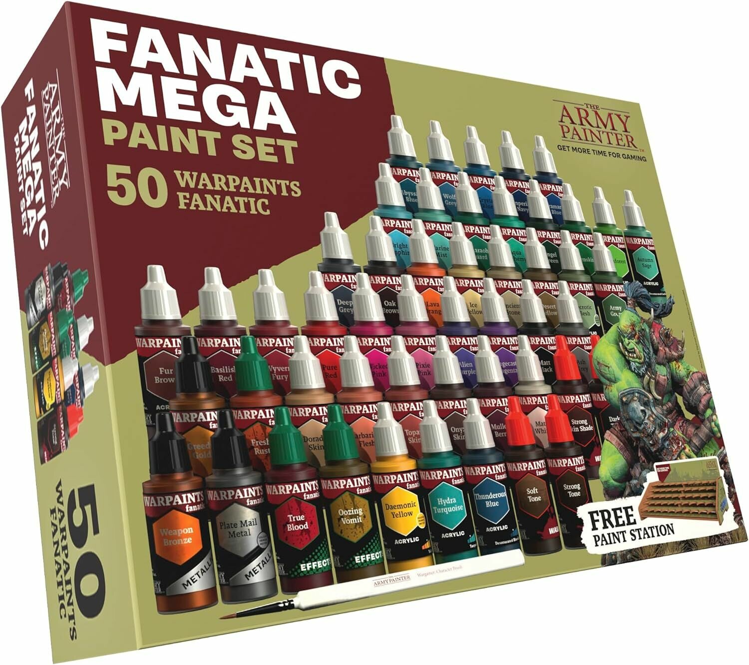 Набор акриловых красок Army Painter Warpaints Fanatic: Mega Set