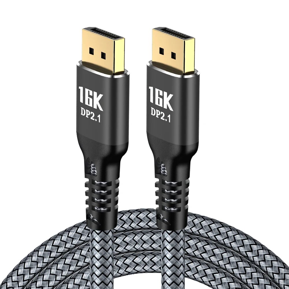 Кабель DisplayPort 2.1 Nephy 1 м/2 м/3 м/5 м 3 м