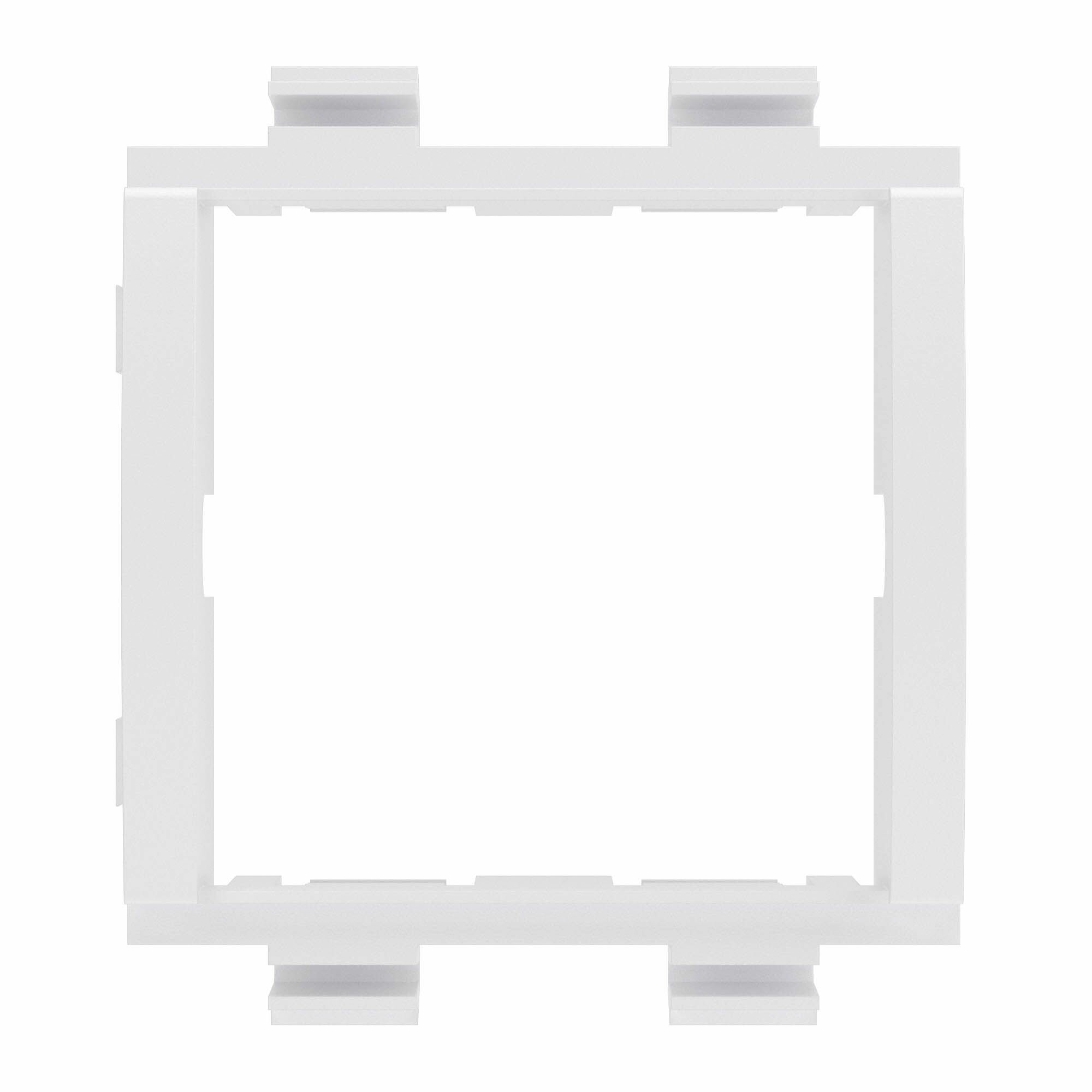 Каркас для розеток и выключателей DKC 2 модуля белый IN-Liner, Front, Brava