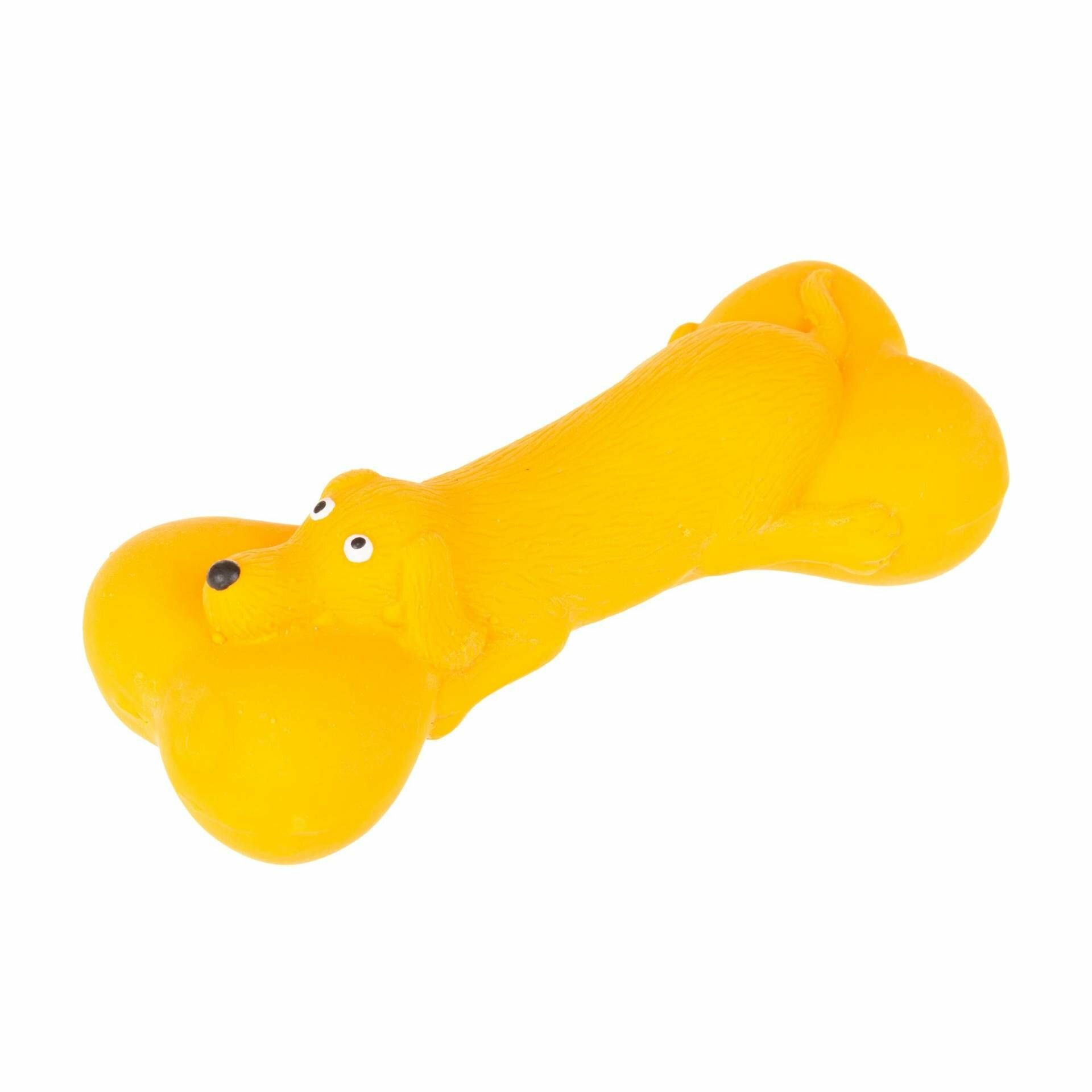 Игрушка для собак Косточка 12 см, латекс