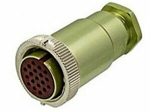 Разъем ОСМ РРС3-10В-1В-К, 0305г. в , розетка с кожухом , соединители низкочастотные цилиндрические, тип корпусные изделия
