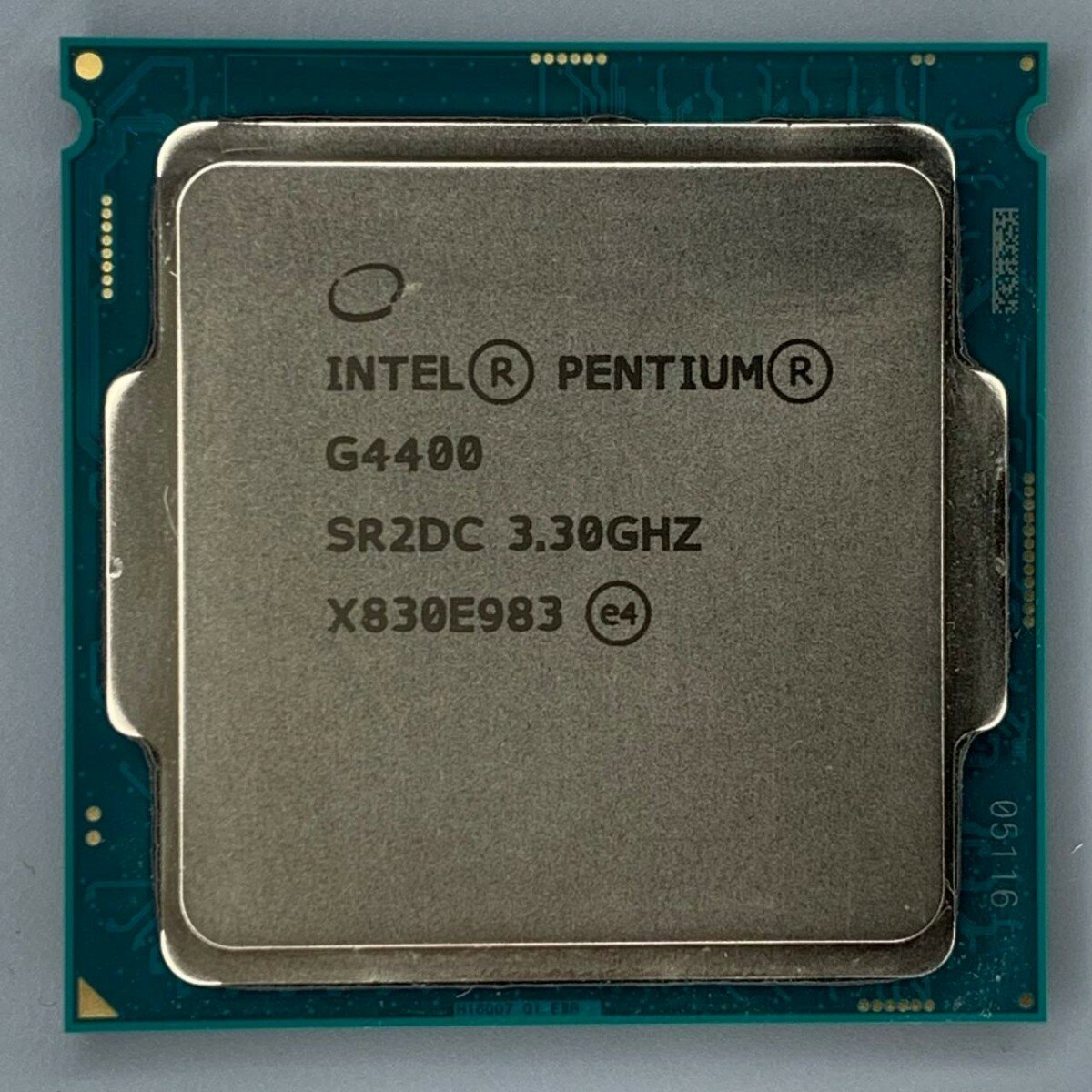 Процессор Intel Pentium G4400 LGA1151, 2 x 3300 МГц OEM