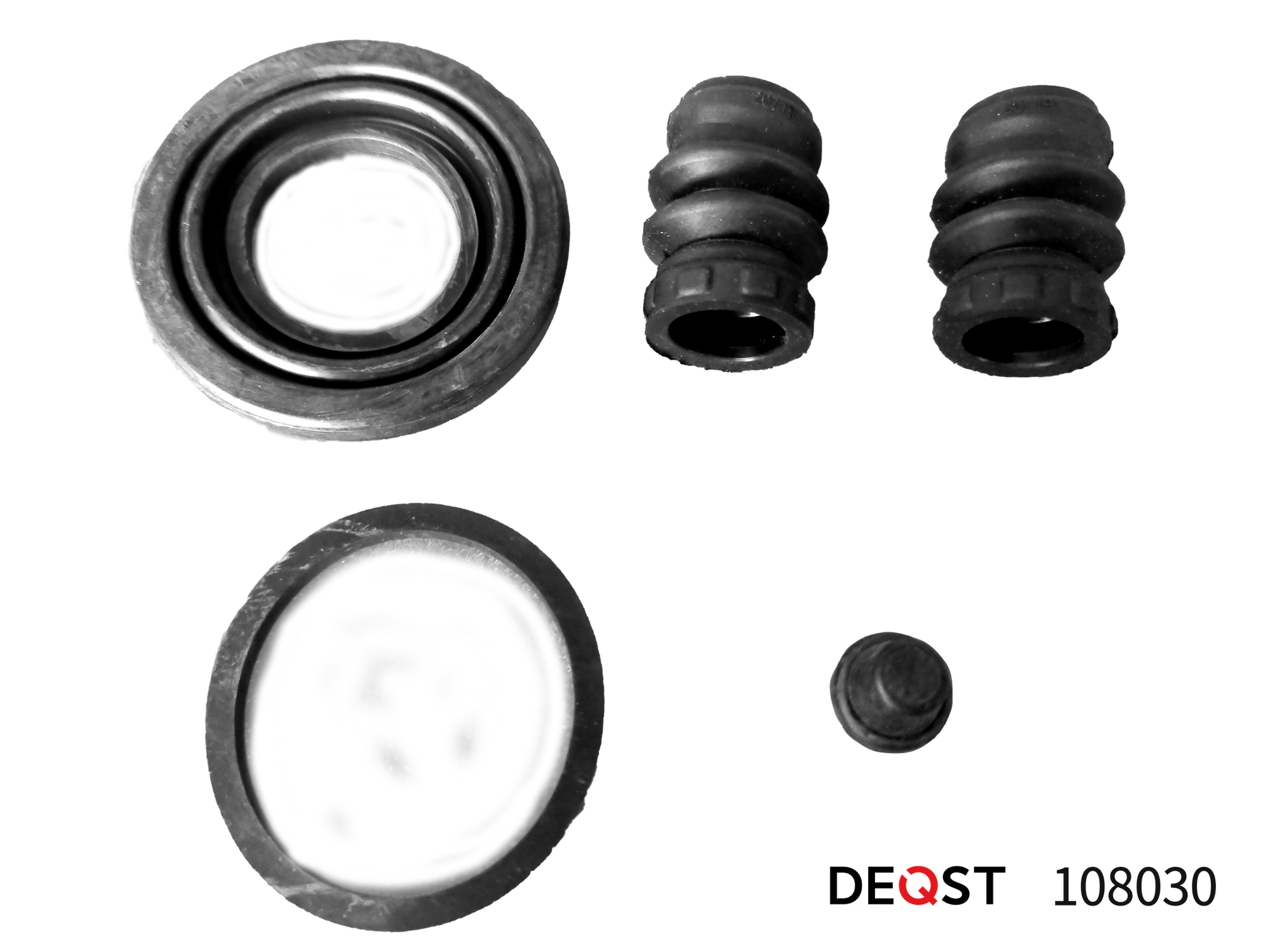 DEQST 108030 ремкомплект тормозного суппорта заднего (для поршня o 34 mm суппорт mando). Sonata