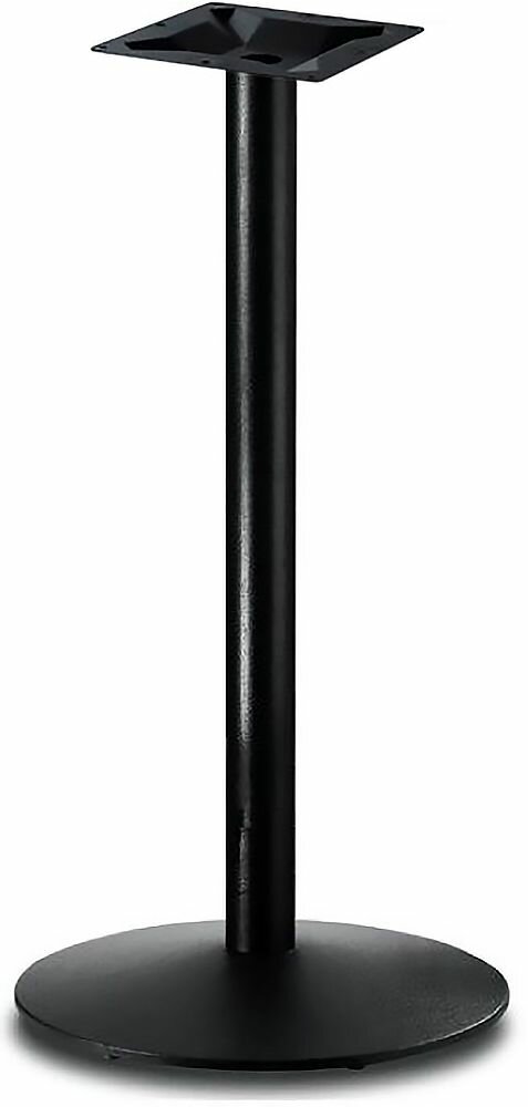 Барное подстолье 1057EM STOOL MARKET черный, круглая столешница, круглое основание