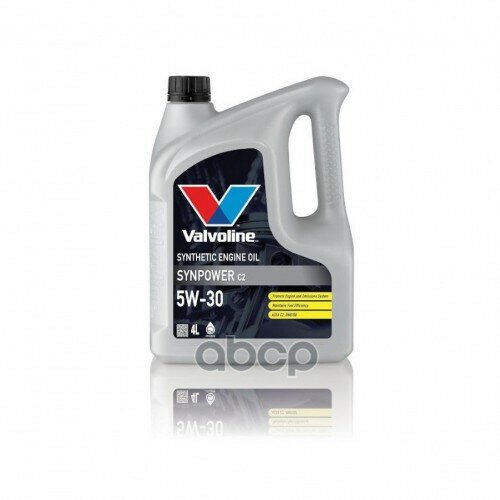 Valvoline Масло моторное VALVOLINE SYNPOWER C2 5W-30 4л На складе