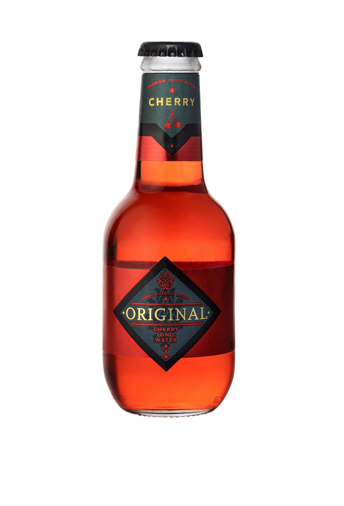 Напиток ORIGINAL "Cherry Tonic Water" 0,20л 24шт, стекло, сильногазированный