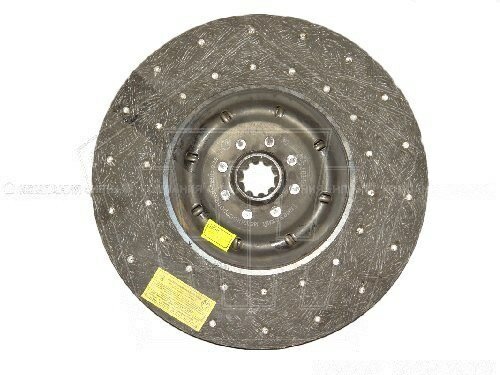 Диск сцепления ведомый для а/м газ, паз дв.245 (кпп для а/м газ, вал 40мм) накл. безасбест. эллипсона