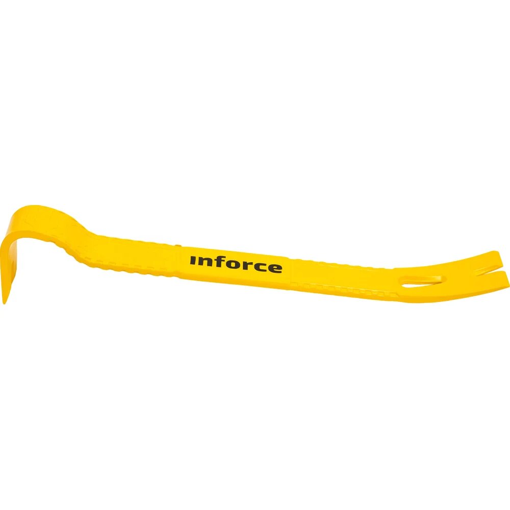 Плоскопрофильный лом‑гвоздодер Inforce, кованый инструмент с плоским профилем 35 × 8 мм, модель 06‑16‑29 серия