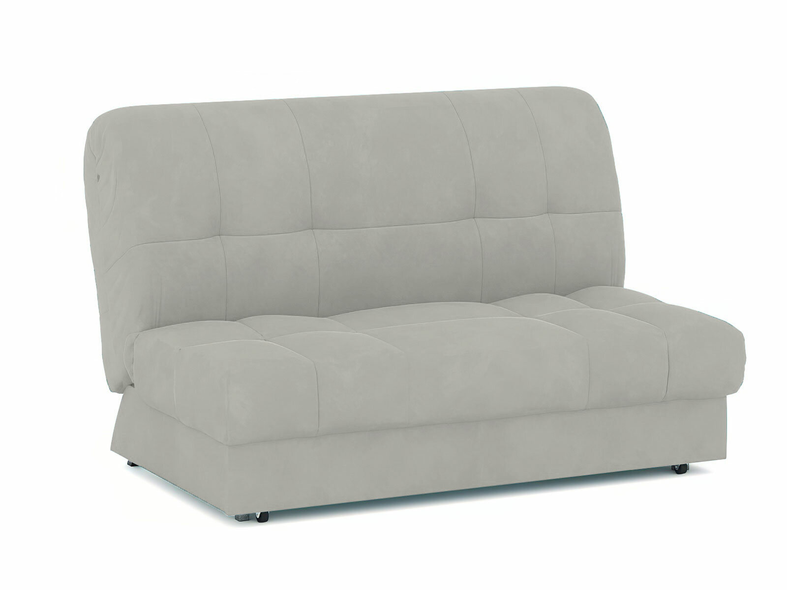 Диван на металлическом каркасе Виа Кремовый велюр 125х103х88 см