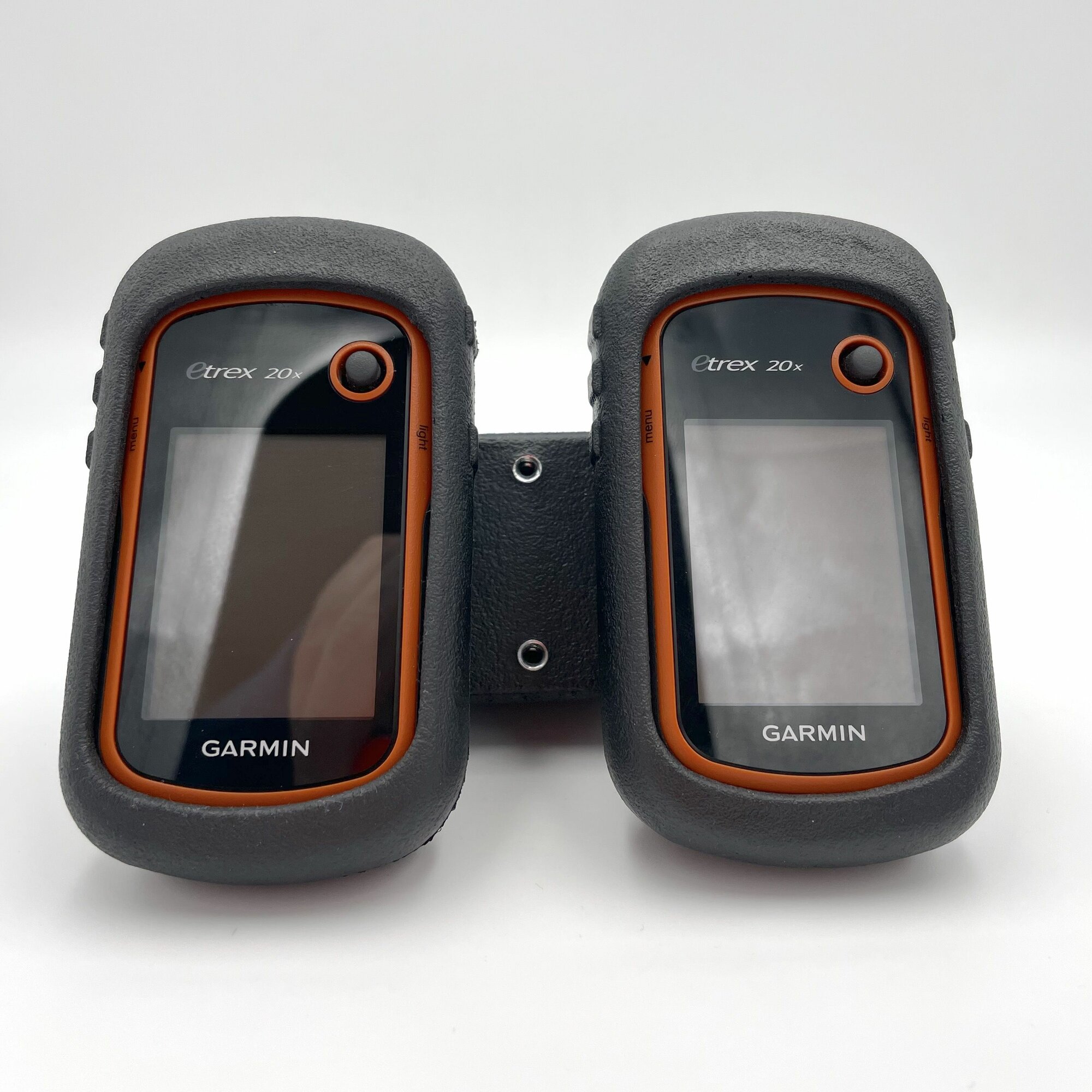 Держатель двух навигаторов Garmin Etrex крепление на руль эндуро мотоцикла от AVTextreme