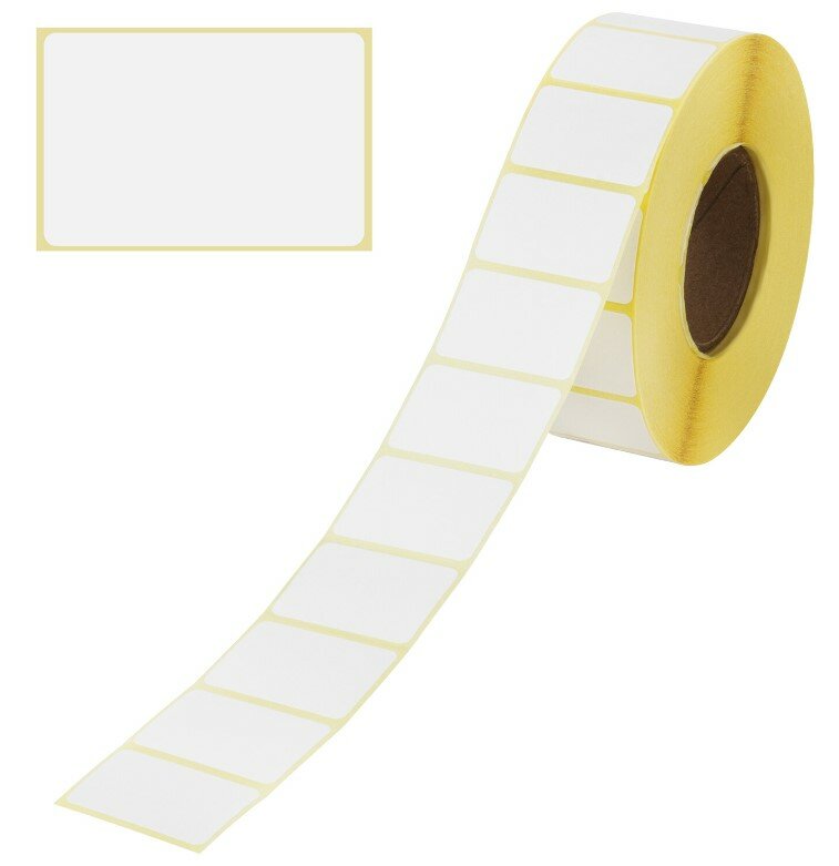 Этикетка ТермоТоп (30х20 мм), 2000 этикеток в ролике, светостойкость до 12 месяцев, 126100