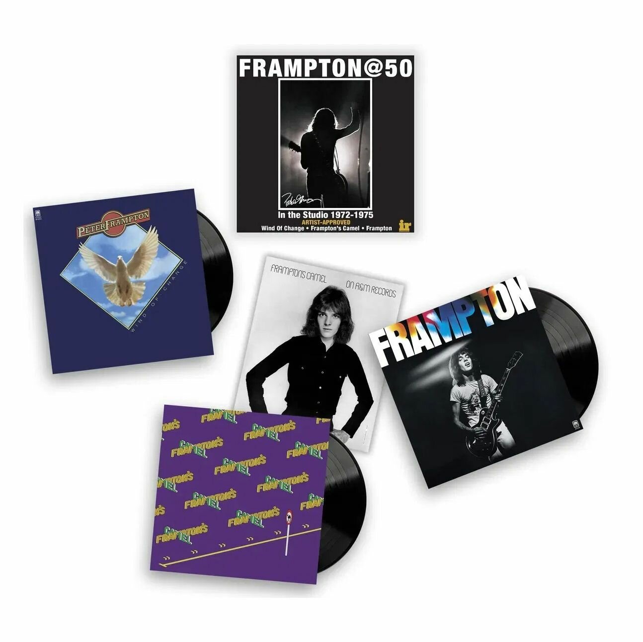 Боксет Peter Frampton - In The Studio 1972- 1975 (Box) (Analogue) (3LP) 2023 Intervention Box Limited Edition