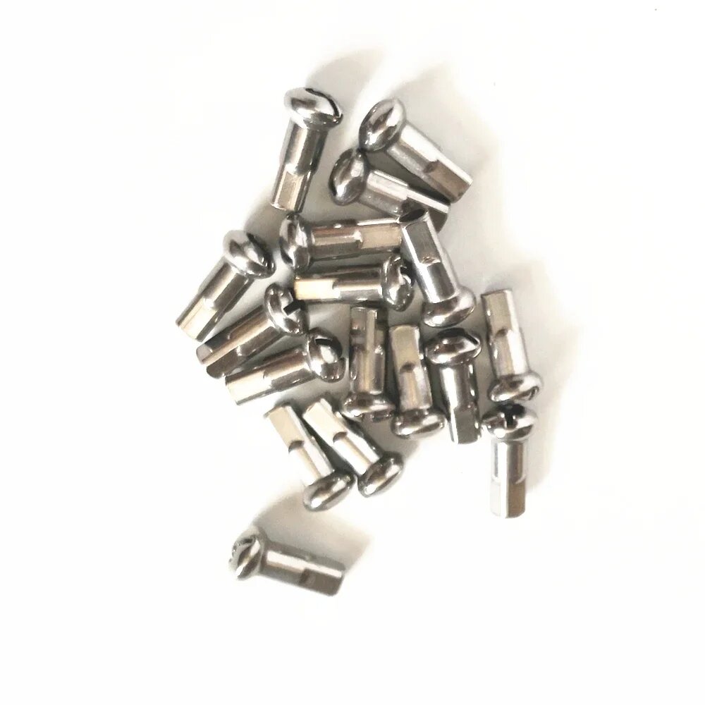 Ниппели для спиц велосипедных, 36 шт, Stainless Steel, 8G, 4мм
