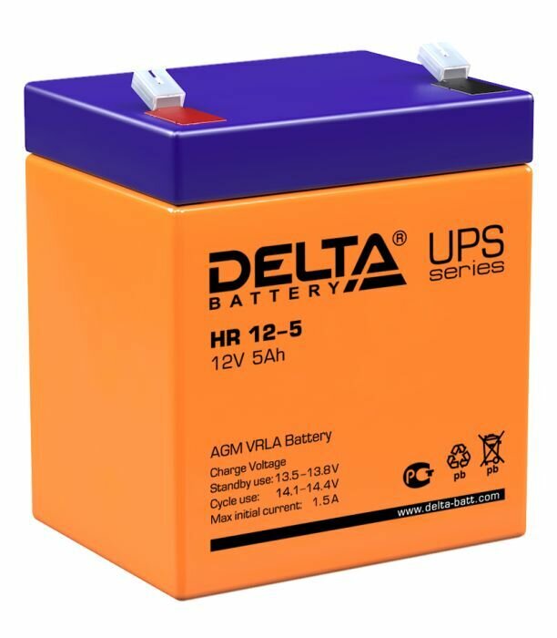 Батарея для ИБП Delta HR 12-5