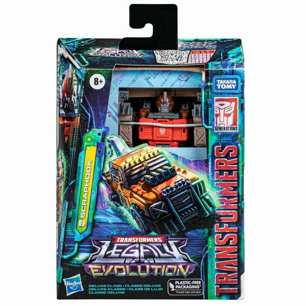 Трансформеры игрушки Hasbro Transformers Legacy Evolution Deluxe Class Scraphook (14cm) F7191