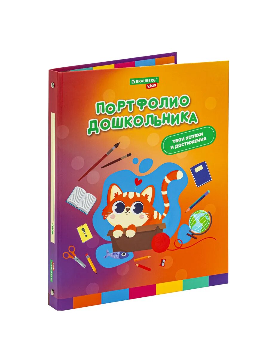 Папка-портфолио дошкольника, 20 файлов, 10 вкладышей