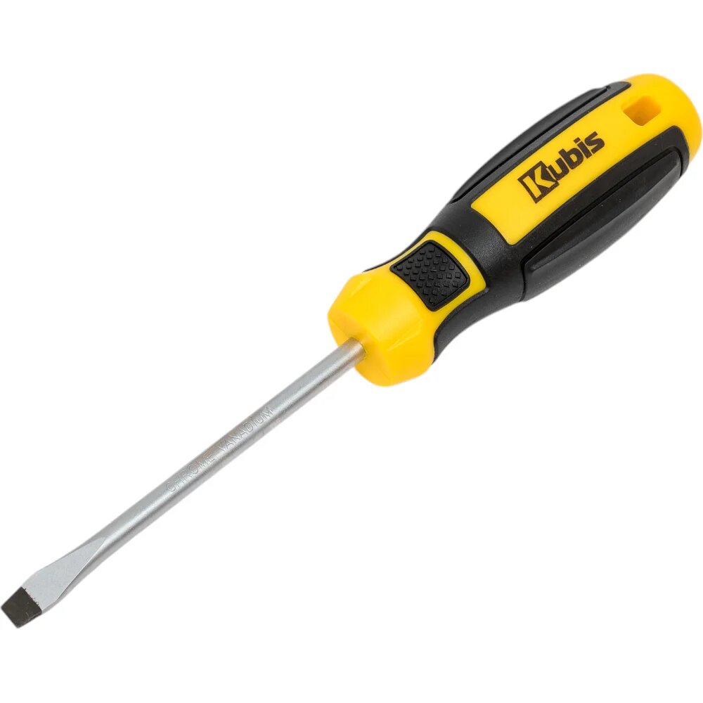 Отвертка шлицевая KUBIS SL6х100 мм, CrV6150 02-08-0611