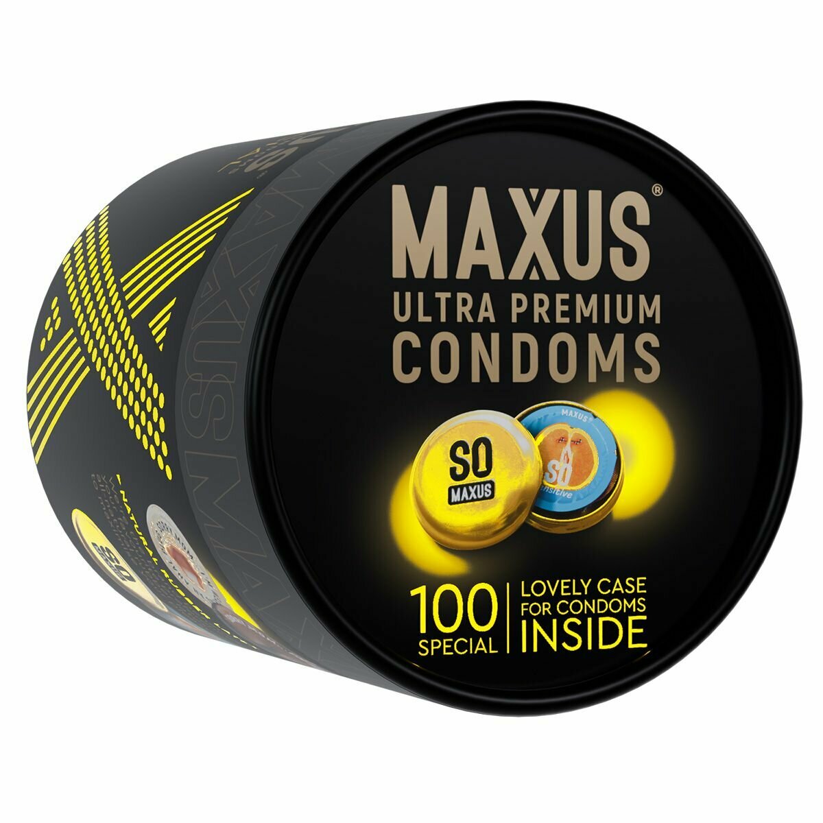Презервативы MAXUS "So Much Sex", текстурированные, в кейсе, 100шт
