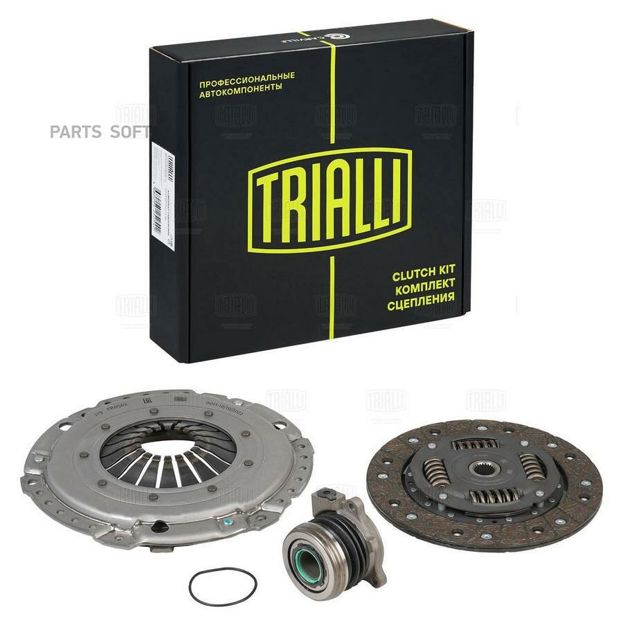 TRIALLI FR0508 Сцепление в сборе Chevrolet Lacetti (04-)/Daewoo Gentra (13-) (с гидр. муфт)