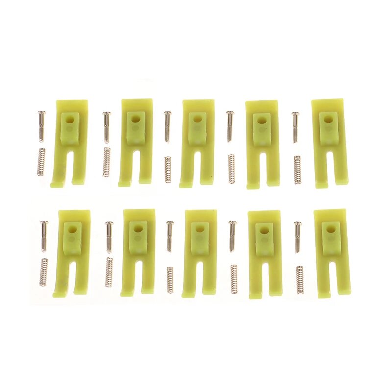 10 шт. MT-18 тефлоновая прижимная лапка для швейной машины, специальная износостойкая прижимная лапка, опорная пластина, прижимная пластина