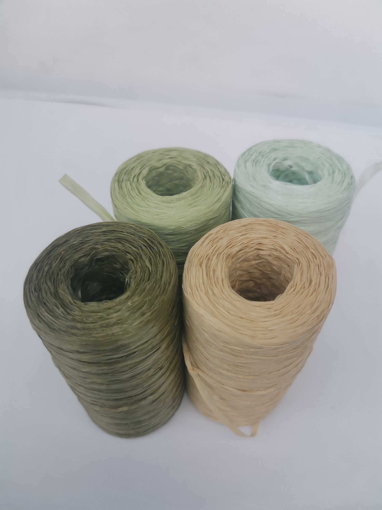 Флористическая лента (1600м.) для цветов, Аналог Полибаста, полипропиленовый шпагат для цветов (4 шт.)