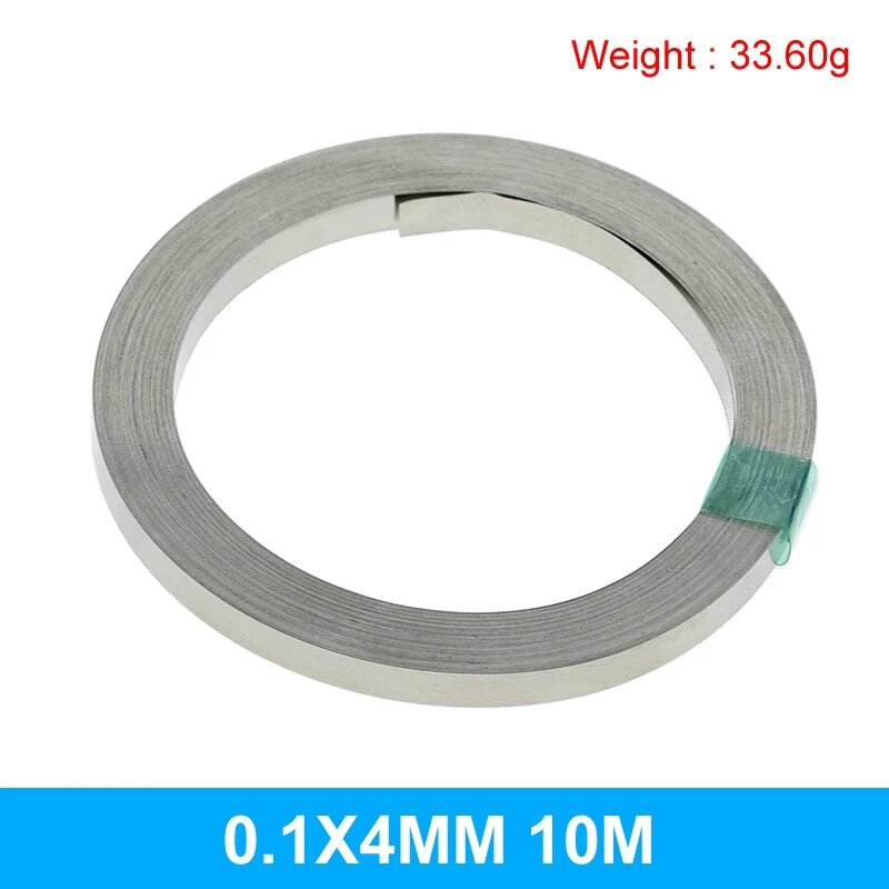 Лента алюминиевая 0.1x4мм 10м, Цвет: 4MM