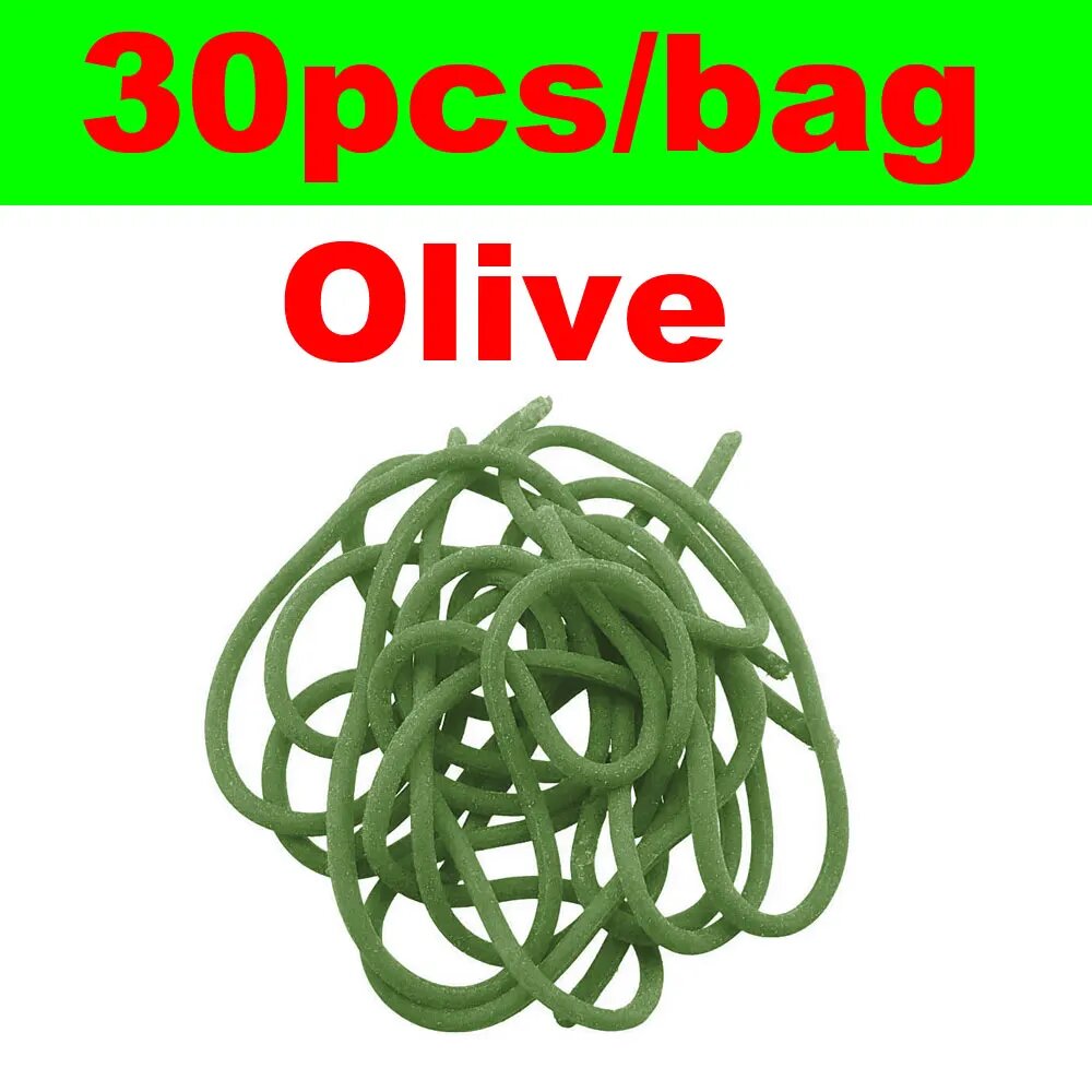 Vampfly Червячные брызги для вязания мух 30 шт OLVE GREEN