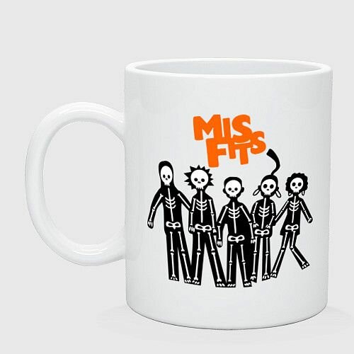Misfits Skeletons Керамическая кружка