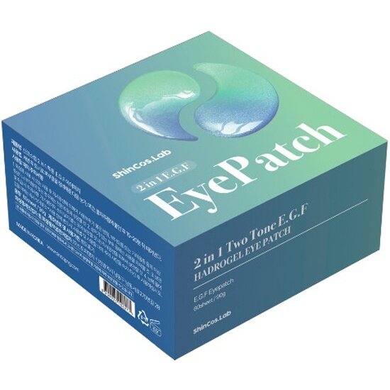 Гидрогелевые патчи Shincos.lab с гиалуроновой кислотой и E.G.F для регенерации кожи, 60 шт