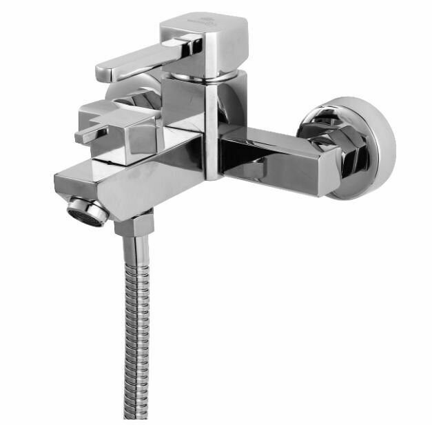 Смеситель для ванны GANZER Rupert GZ05031, латунь, хромированное покрытие