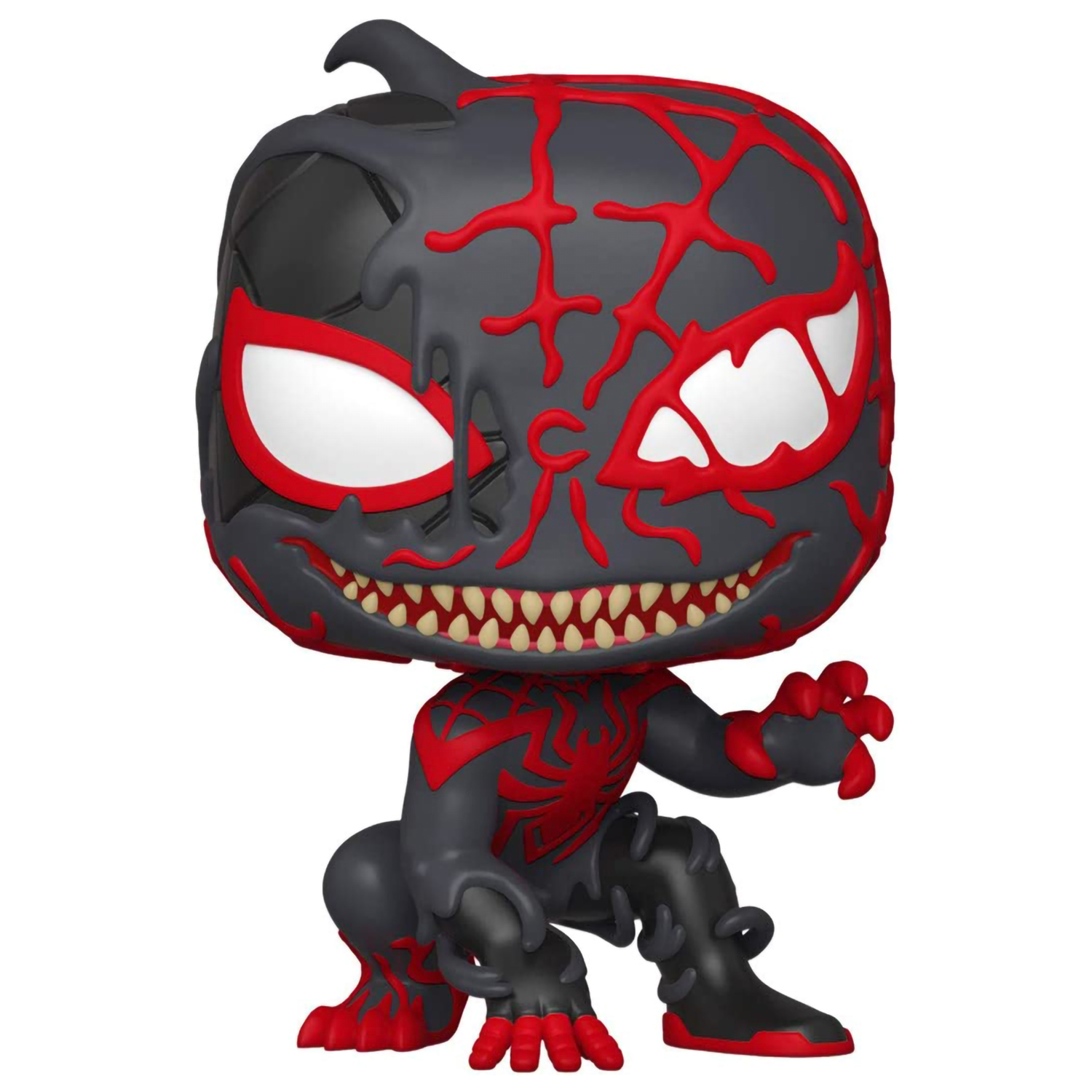 Фигурка Funko POP! Marvel Spider-Man Maximum Venom - Venomized Miles Morales (600), 46459, 9.5 см