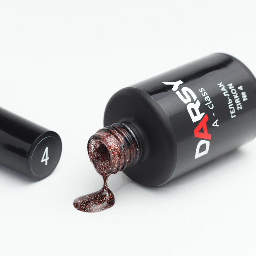 Darsy, Гель-лак Zirkon №4, 8 мл