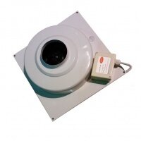 Настенный центробежный вентилятор ВК 125 D с настенной пластиной