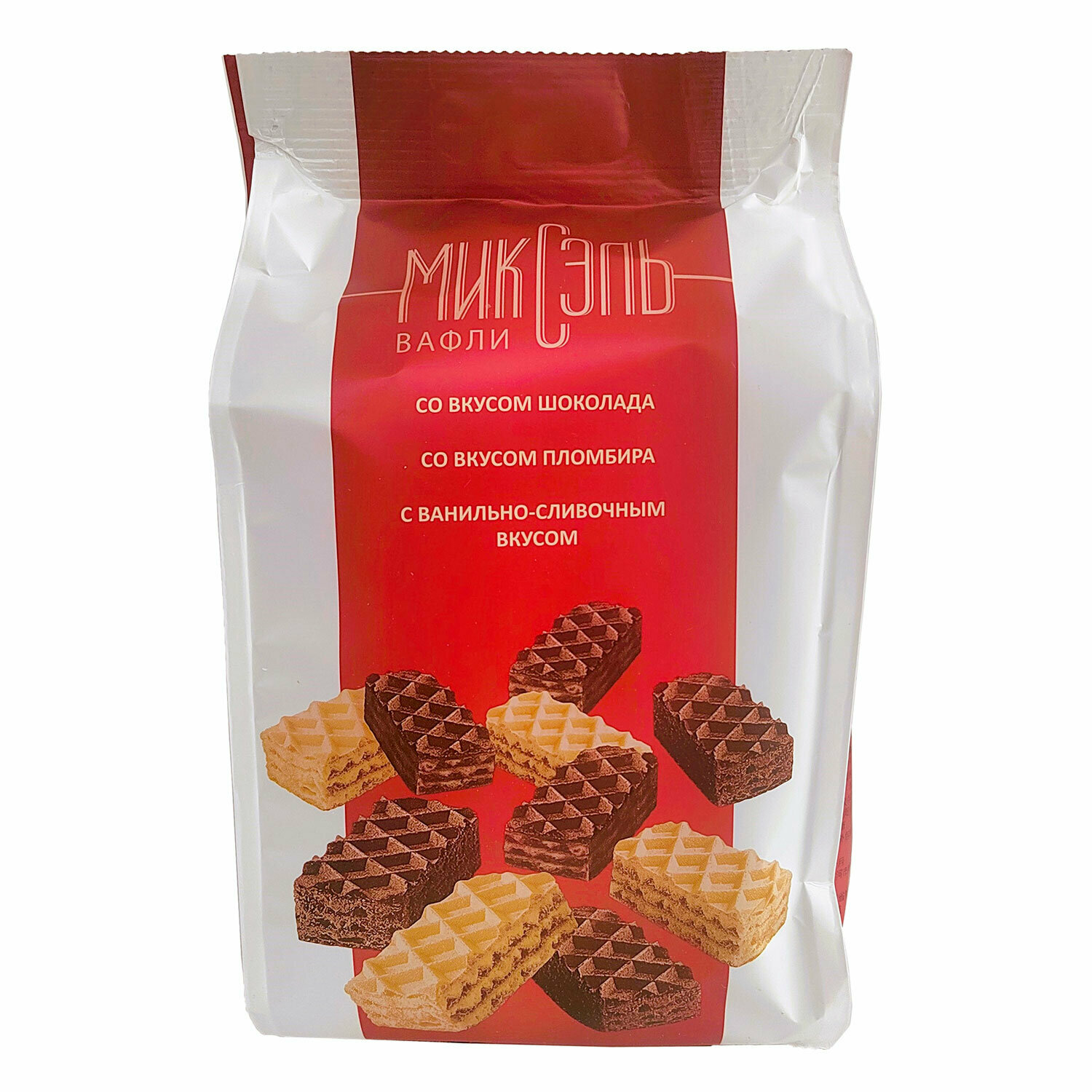 Вафли CONFASHION "Миксэль" ассорти, 250 г, УТ-00031160 (цена только за 1 шт.)