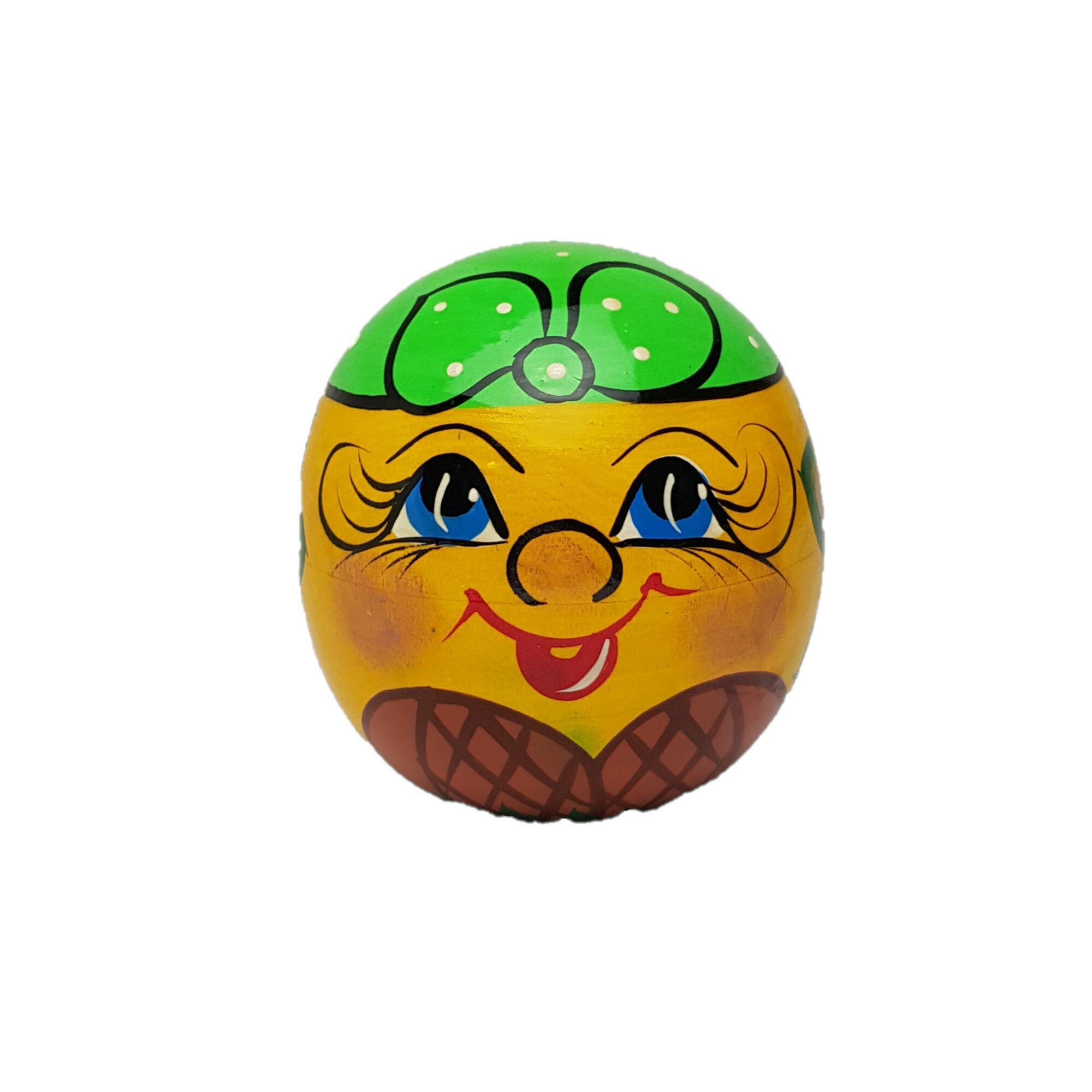 Игрушка Нескучные игры неваляшка Колобок