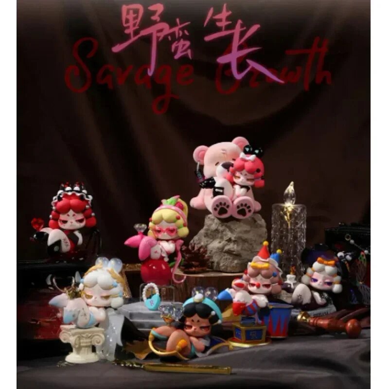 DODO RARA Savage Growth Series фигурки 1 blind box