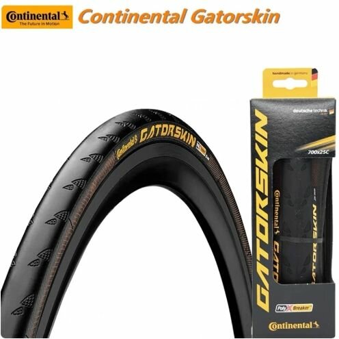 Покрышки велосипедная Continental GatorSkin 700x25C Дорожный Clincher Велосипед Складной Устойчивый к ударам Шины