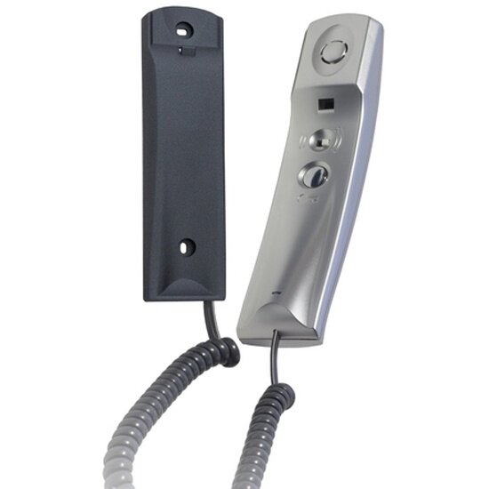 Трубка домофона Визит УКП-7М серебристый металлик