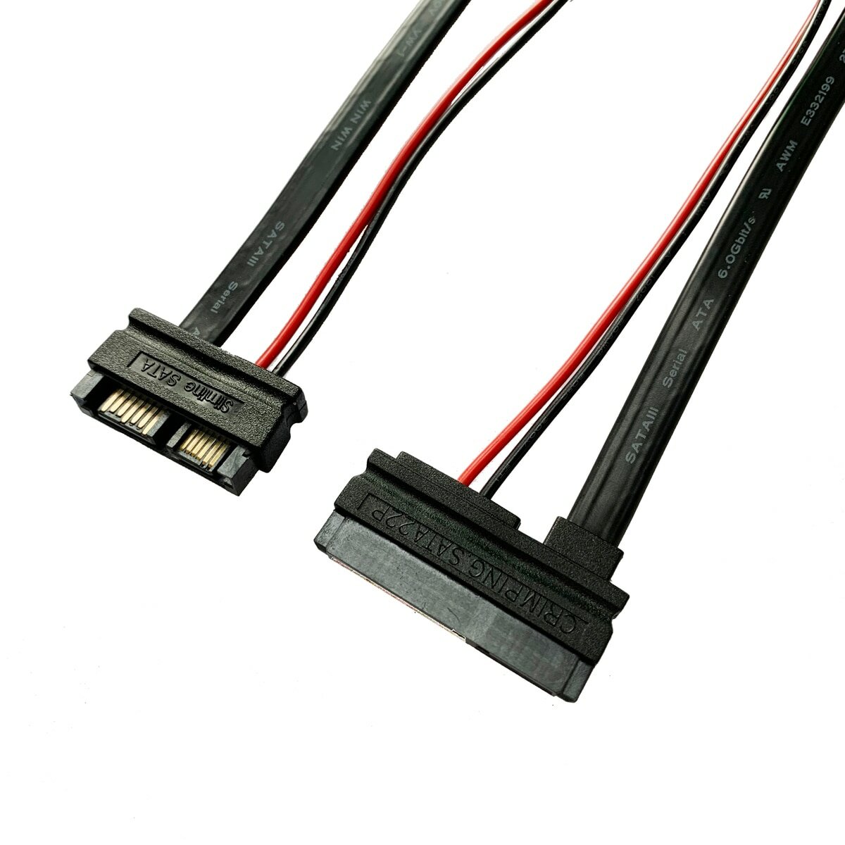 Frist link 6 дюймов Slimline 13-контактный SATA Male на 22-контактный SATA Female кабель-адаптер - кабель SATAIII