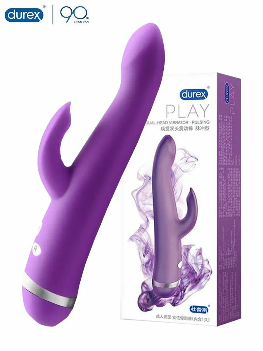 Durex, Мягкий вибратор с двумя головками, Эротика для взрослых, Женский мастурбатор, Вставка