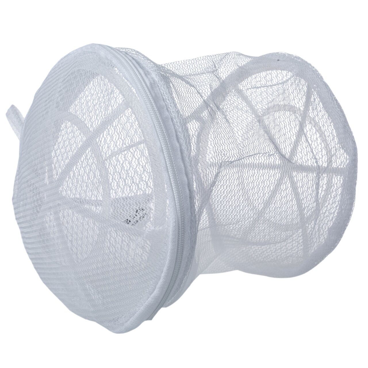 Мешок для стирки бюстгальтеров на молнии 17x14 см - сетчатый чехол для деликатных вещей